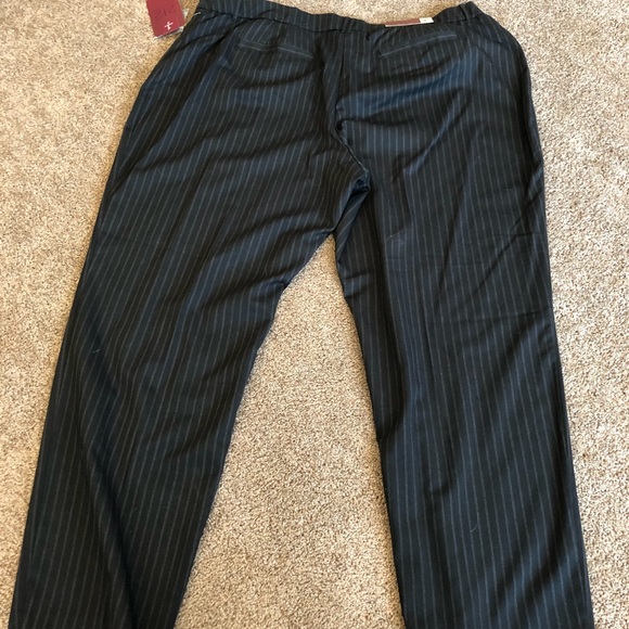 212 Collection | Pants & Jumpsuits | 22 Collection Black Pin Striped ...